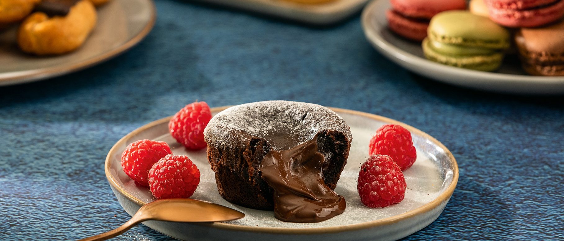 Moelleux met rode vruchten